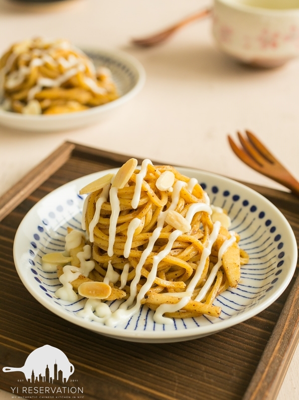 {recipe} Sweet Cinnamon Cold Noodle Dessert