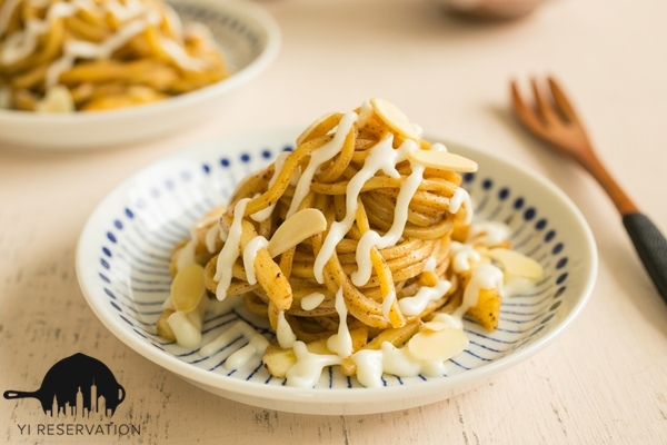 {recipe} Sweet Cinnamon Cold Noodle Dessert